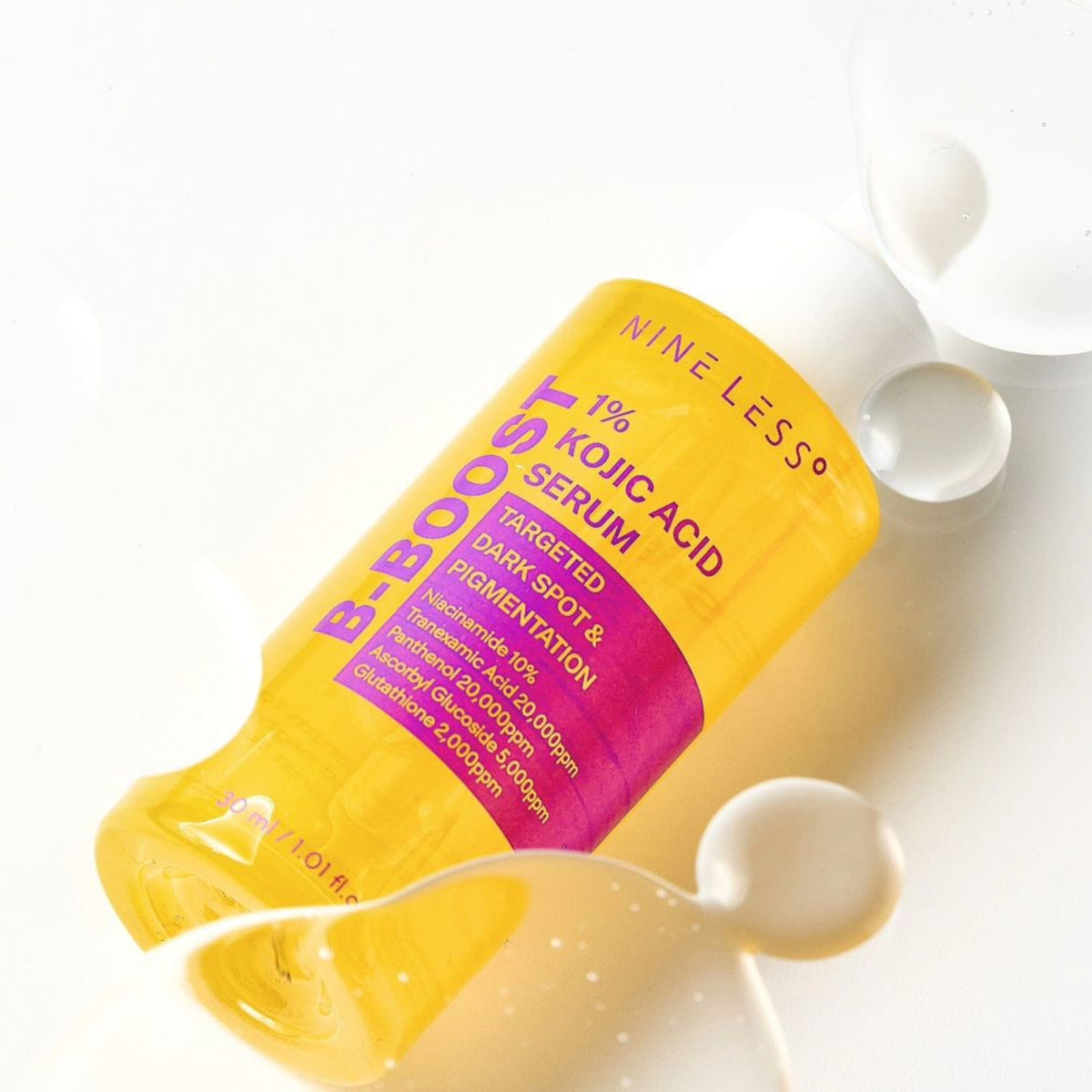 NINE LESS B-Boost 1% Kojic Acid Serum 2ml (Trial Sachet) | Brightening ...