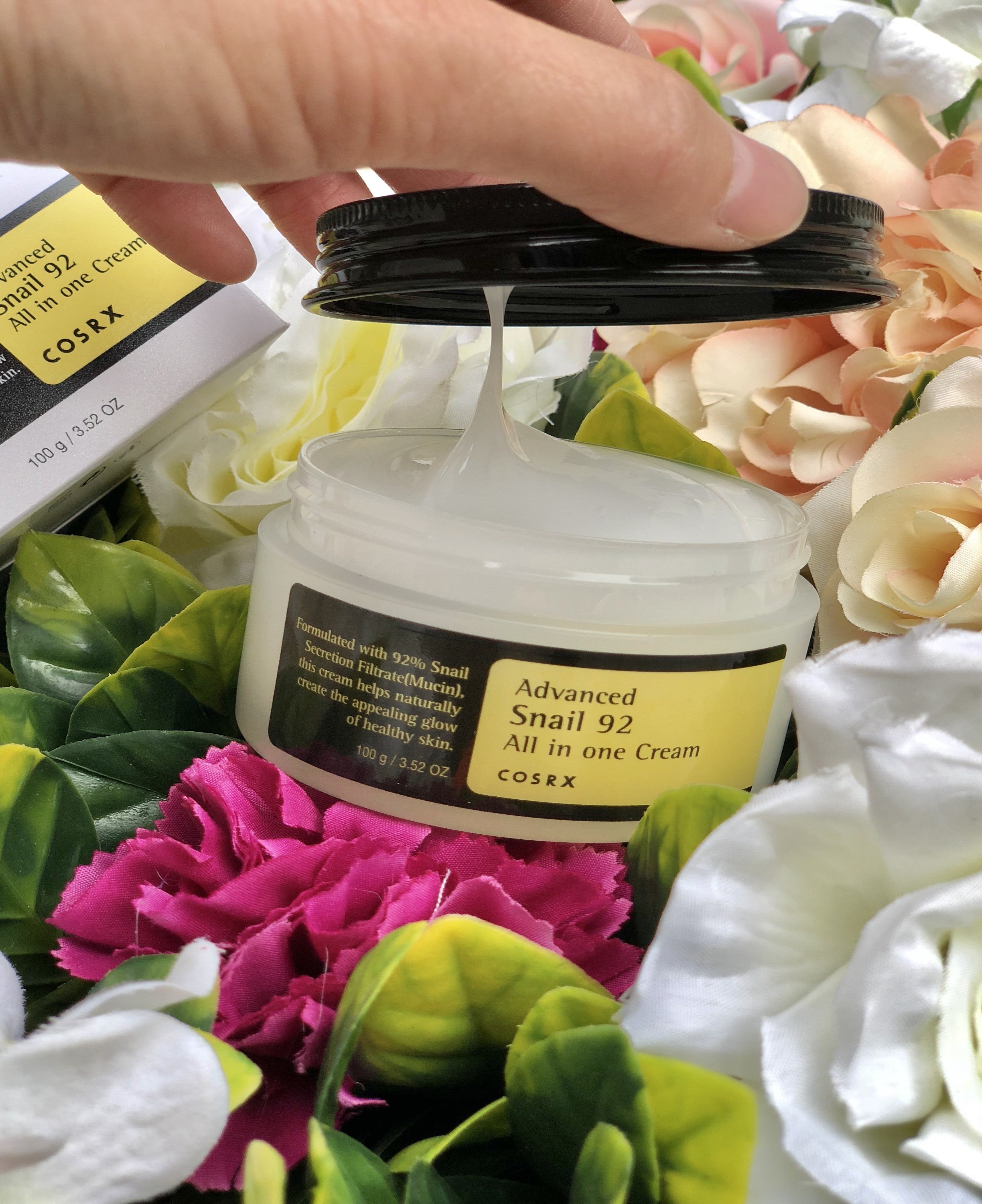 COSRX Advanced Snail 92 All In One Cream 100ml | Korean Snail ...